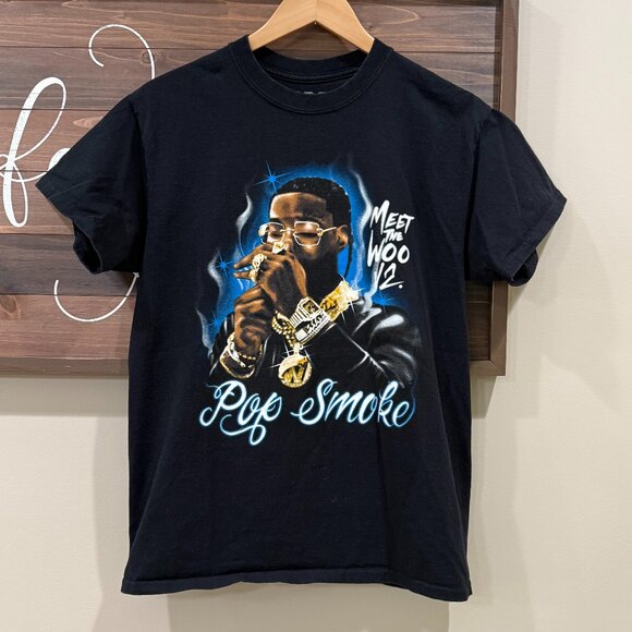 Shirts | Pop Smoke Meet The Woo V2 Rap Hip Hop Graphic Tshirt Unisex ...